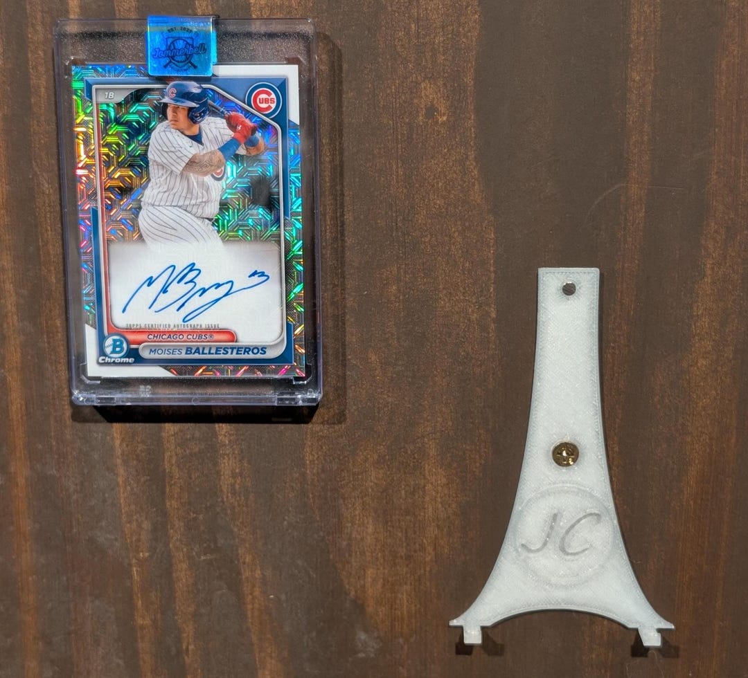 TCG / Trading Card Wall Display (2 Pack) - Wall Mount for Magnetic Card ...