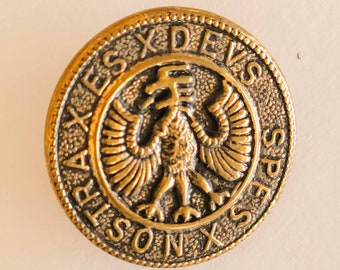 Metal Soldier Button - Etsy