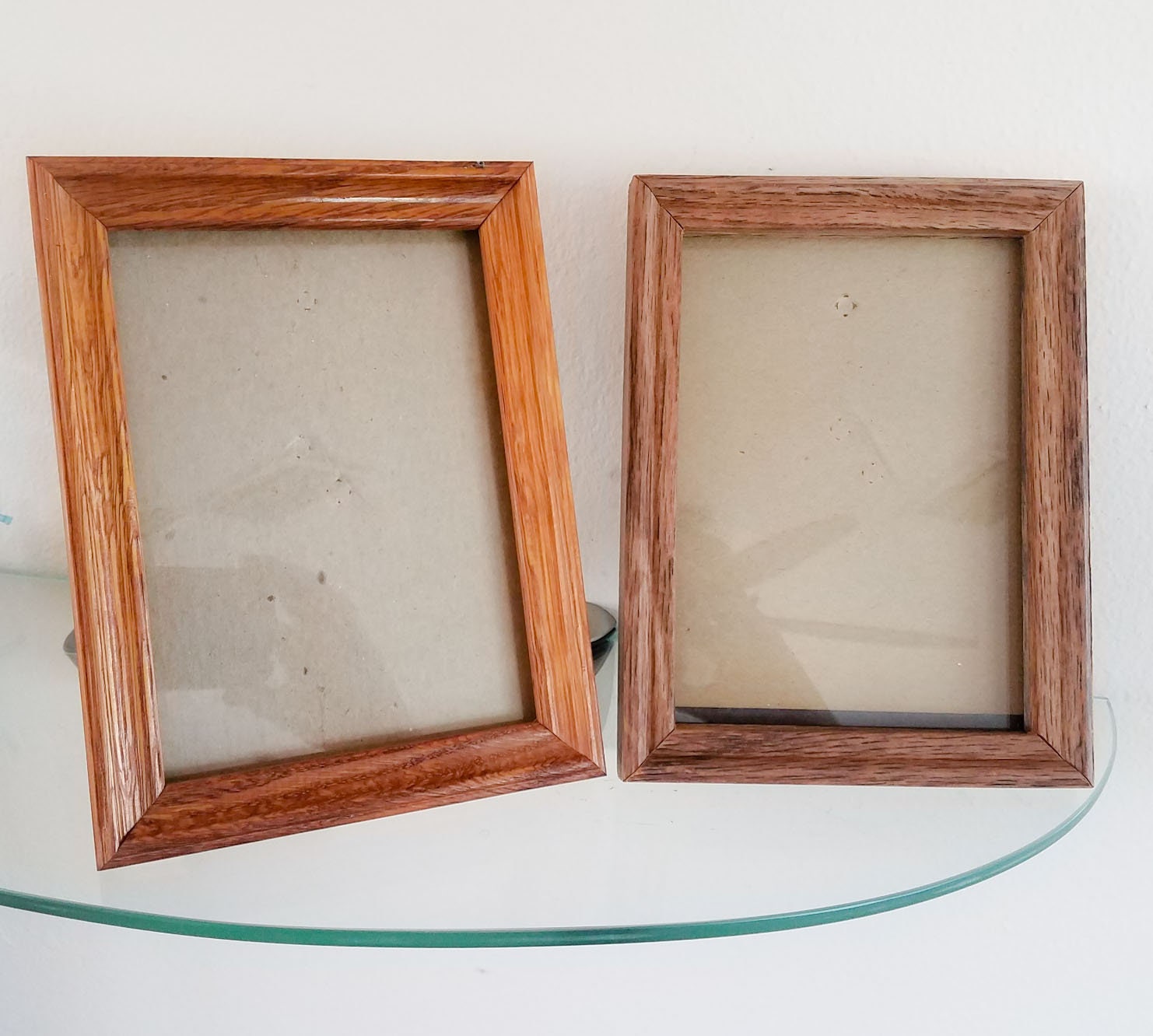 Vintage Wood Picture Frames Oak Wooden Photo Frames 8 x 6 Set | Etsy