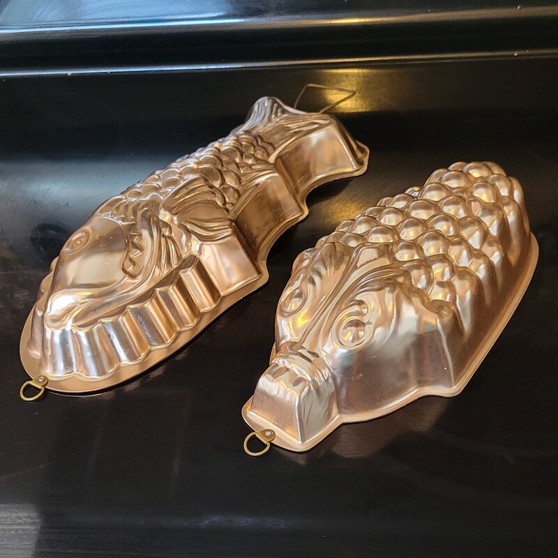 Copper Fish Mold - Etsy
