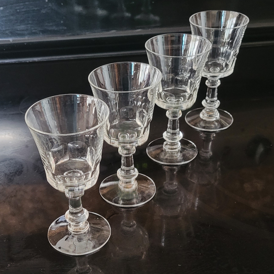 Vintage Fostoria Crystal Stems Dolly Madison Wine Cordial - Etsy
