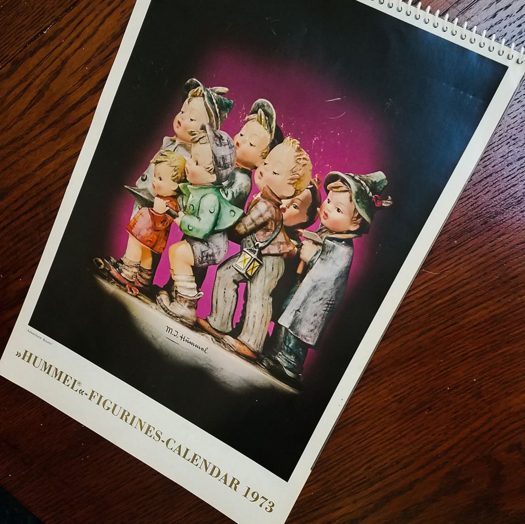 Vintage Hummel Calendar Hummel Figurines 1973 - Etsy