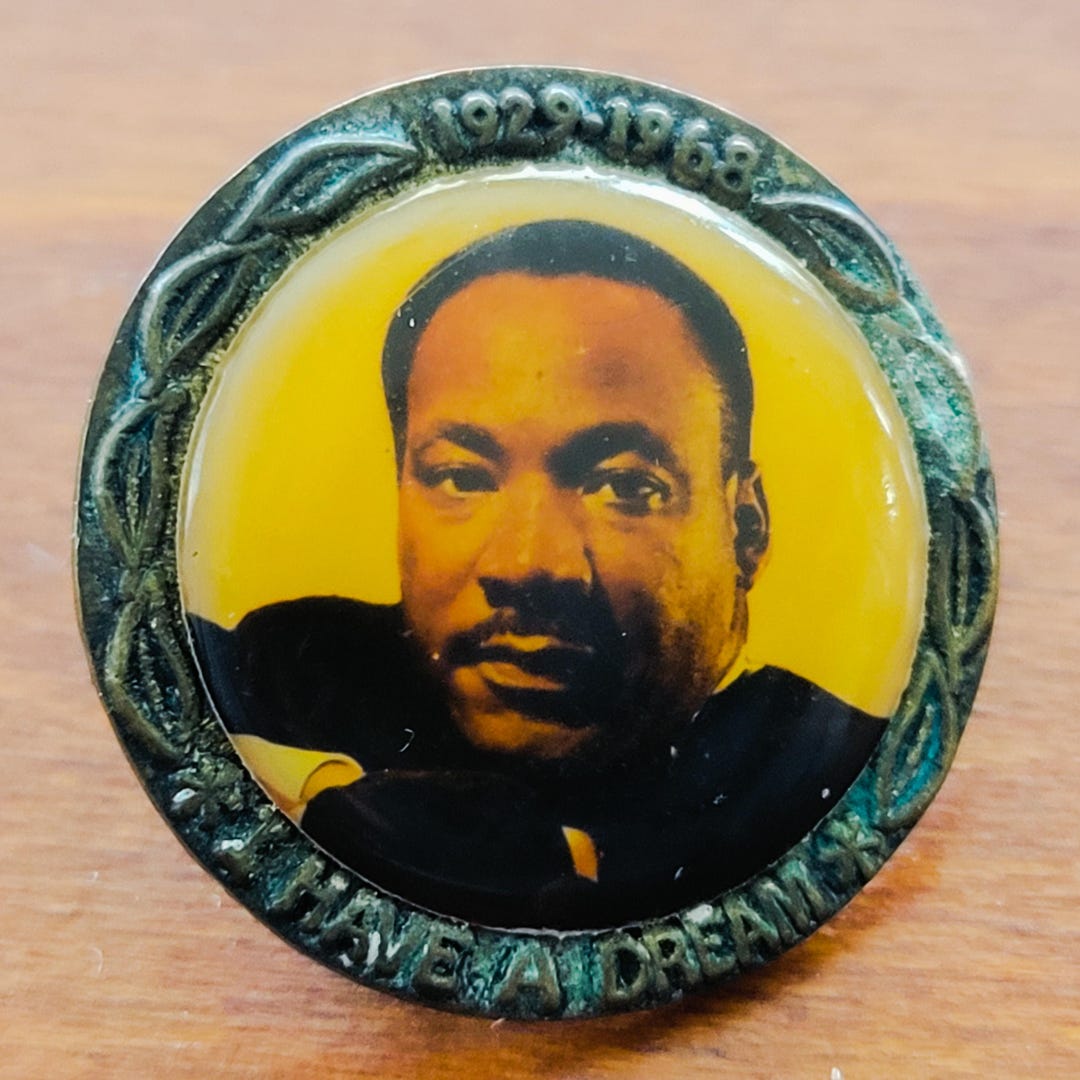 Martin Luther King Jr Lapel Pin I Have A Dream Commemorative Pinback ...