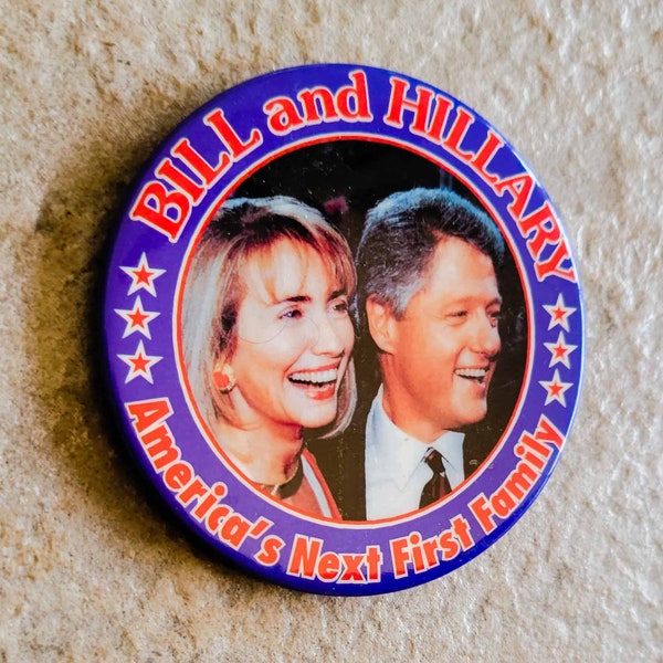 Hillary Clinton Pin - Etsy