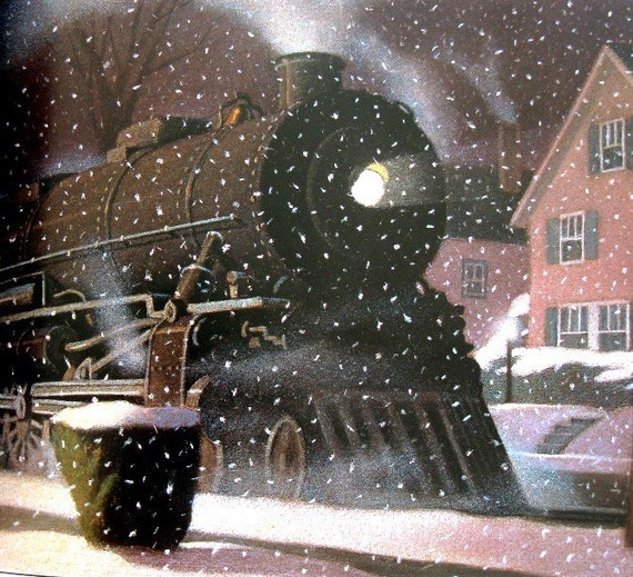 Chris Van Allsburg Polar Express Illustrations