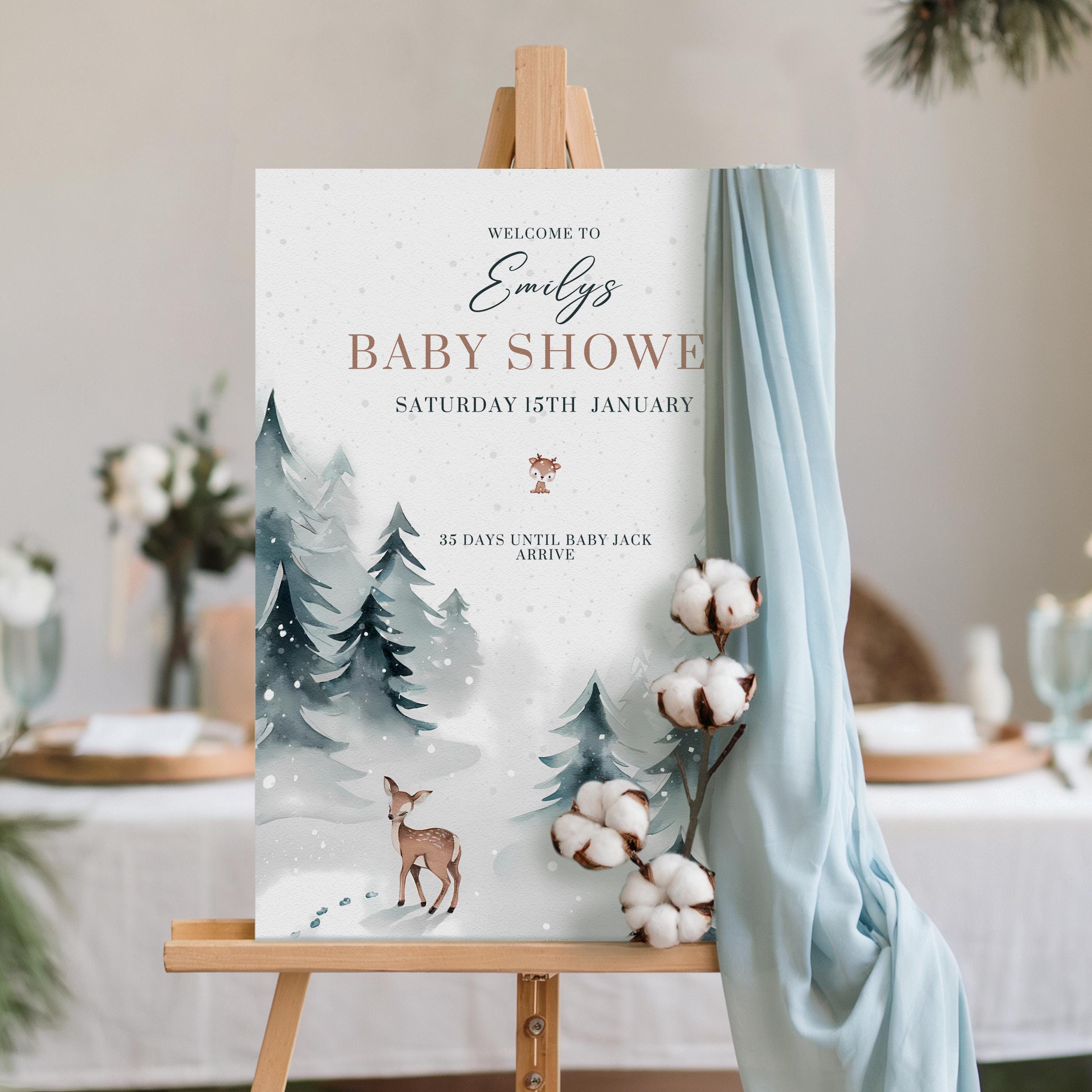 Winter Baby Shower Bundle, Baby It's Cold Outside Bundle, Winter ...