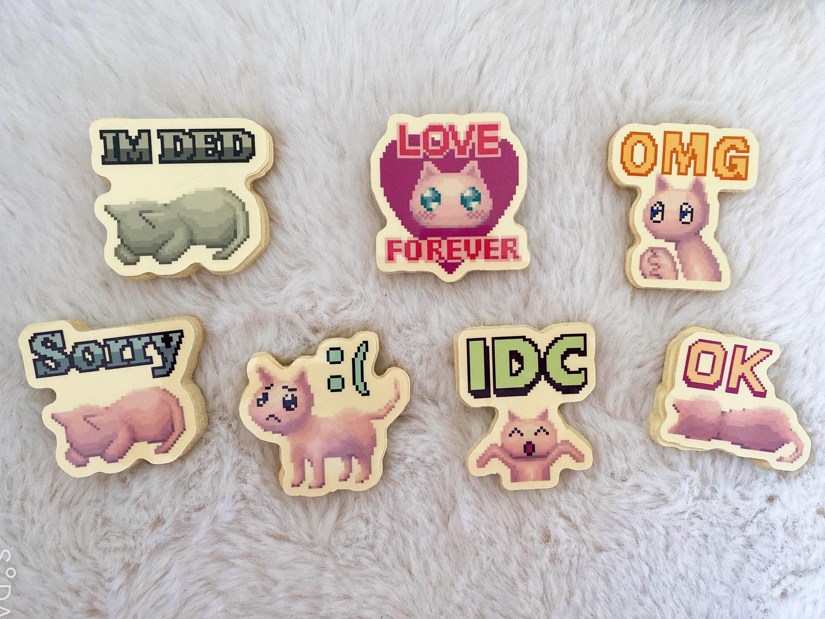 Needy Streamer Overload Cat Emote Sticker Bundle - Etsy