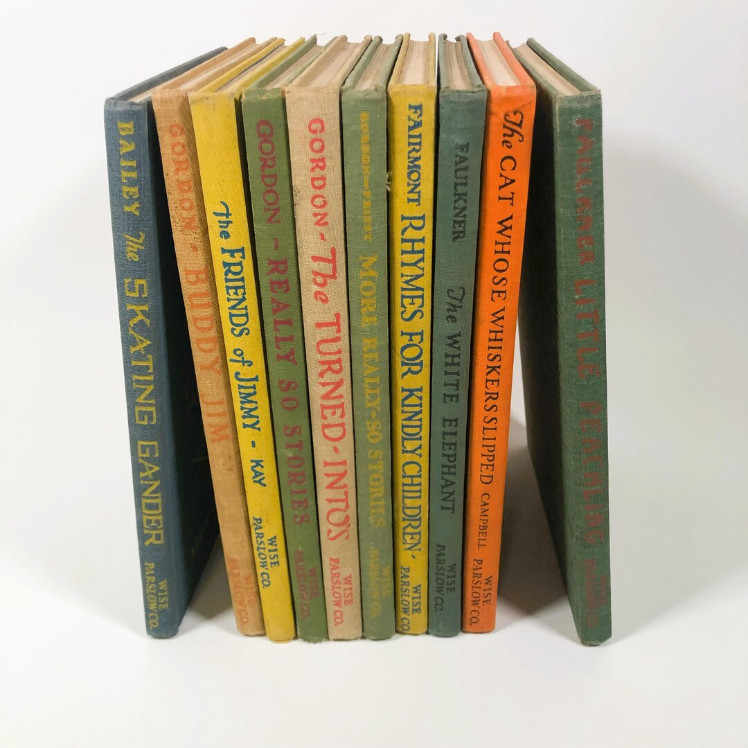 Vintage Children's Books Wise Parslow Illustrated Various Authors Lot ...