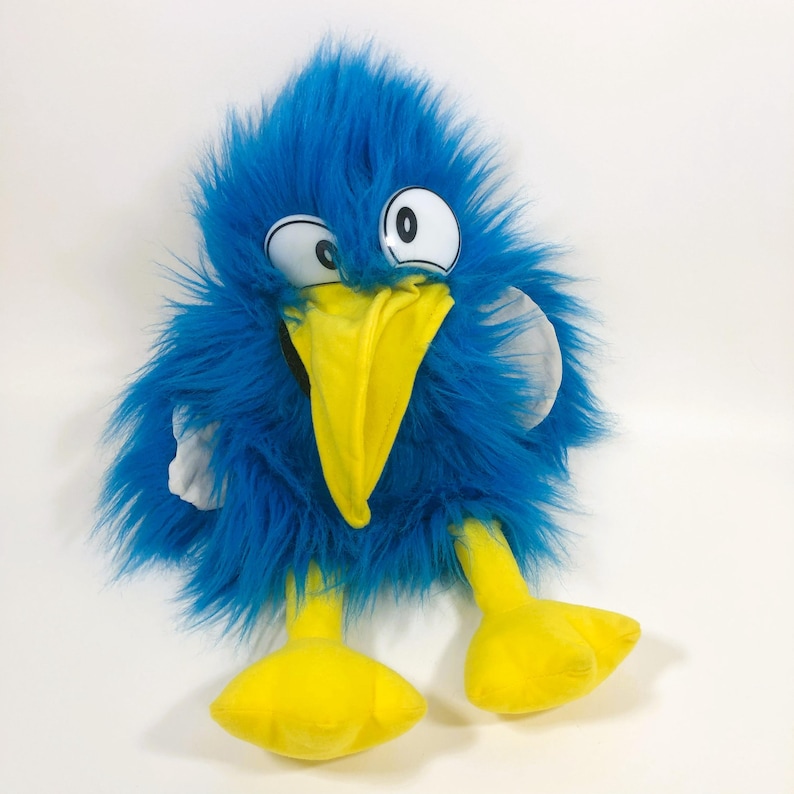 Vintage Toko the Absurd Bird Squawking Toucan Plush Hand Puppet Blue ...