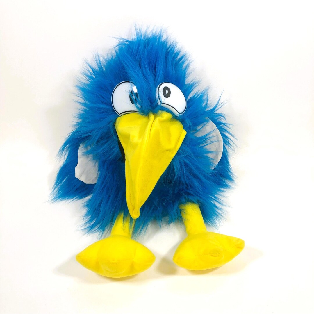Vintage Toko the Absurd Bird Squawking Toucan Plush Hand Puppet Blue ...