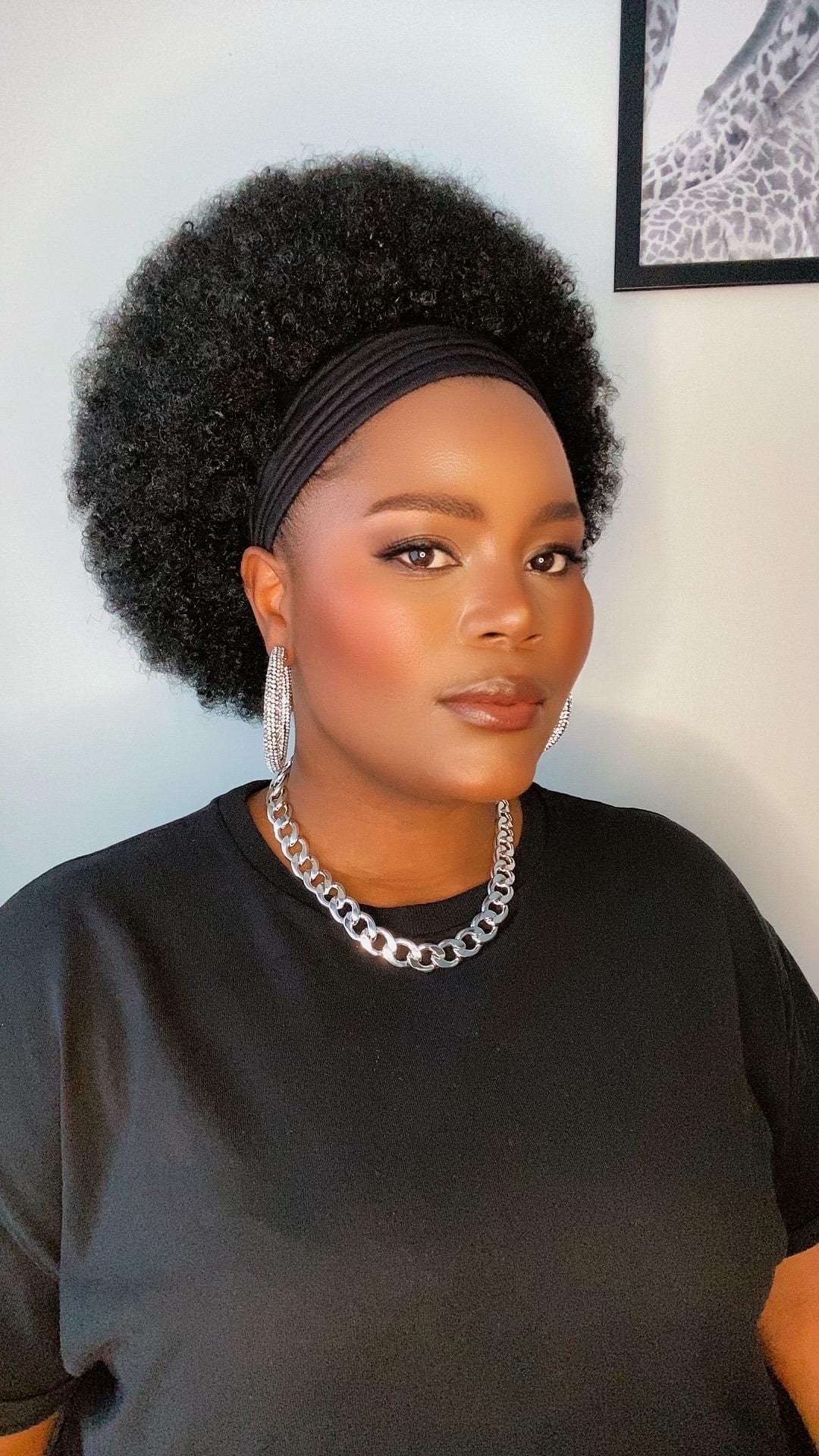 Headband Afro Wig - Etsy