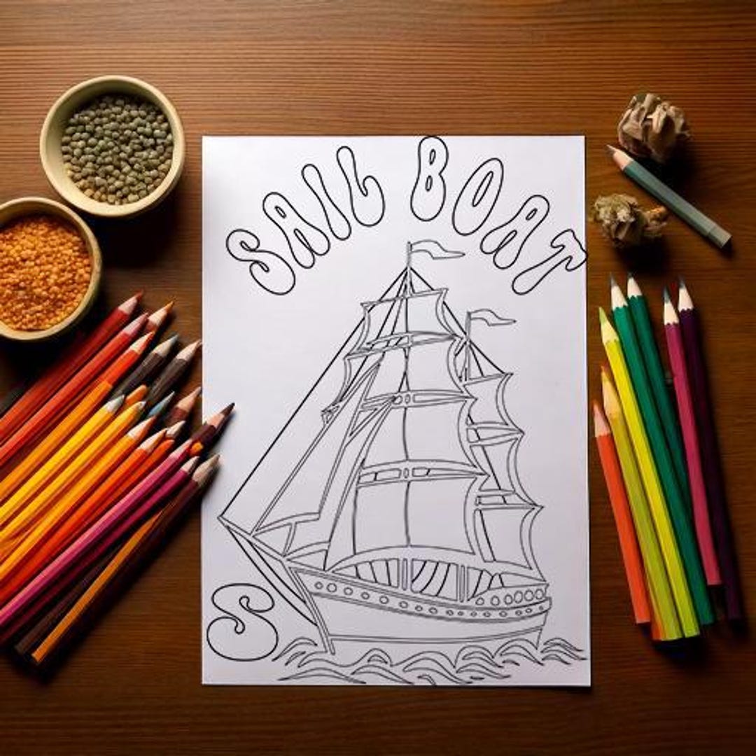 ILLUSTRATED ALPHABET COLORING - Etsy