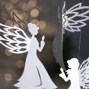 Angel SVG Angel Ornament Christmas Angel Decoration - Etsy