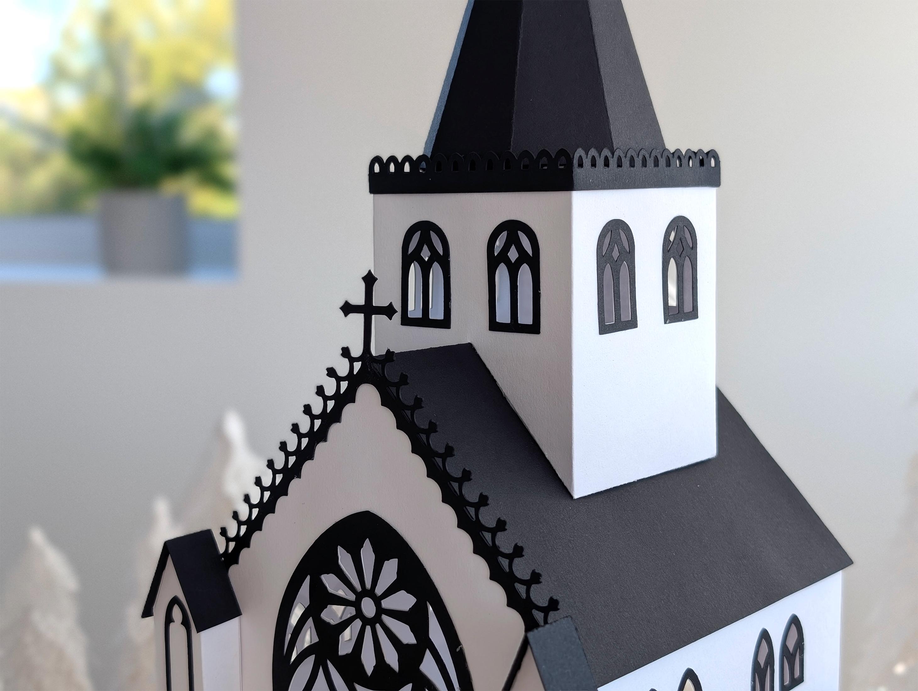 Paper Church SVG: Easter Cathedral Centerpiece (digital Download) - Etsy