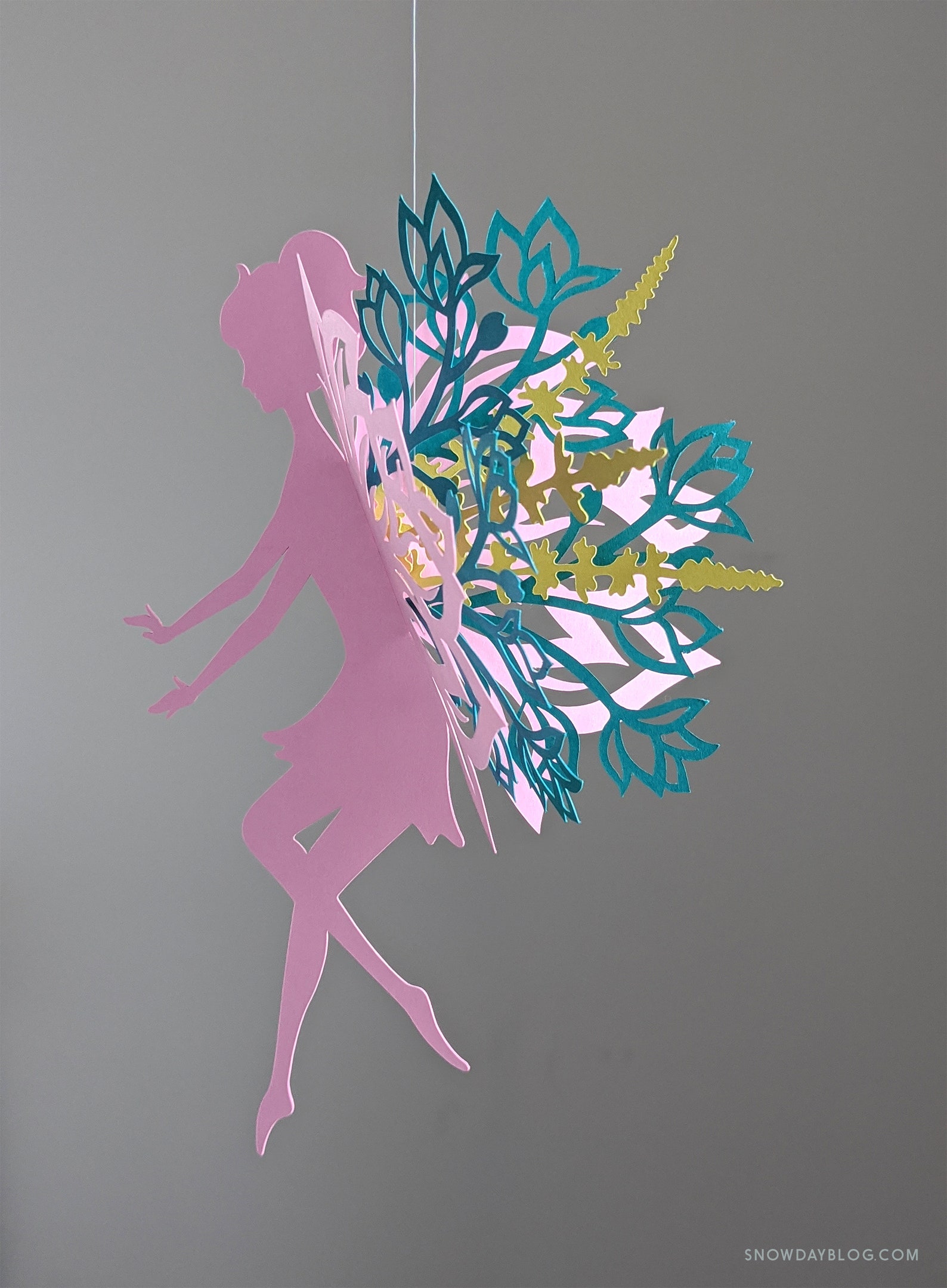 Fairy SVG Flower Garden Fairy for Fairy Birthday Party Decor - Etsy