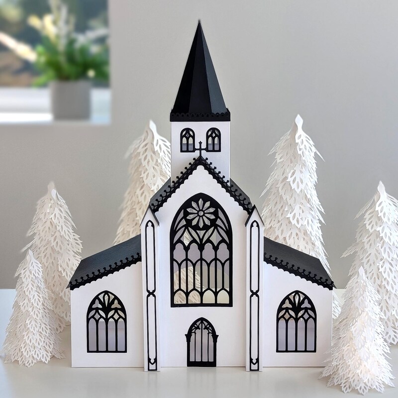 Large Church Model - Etsy