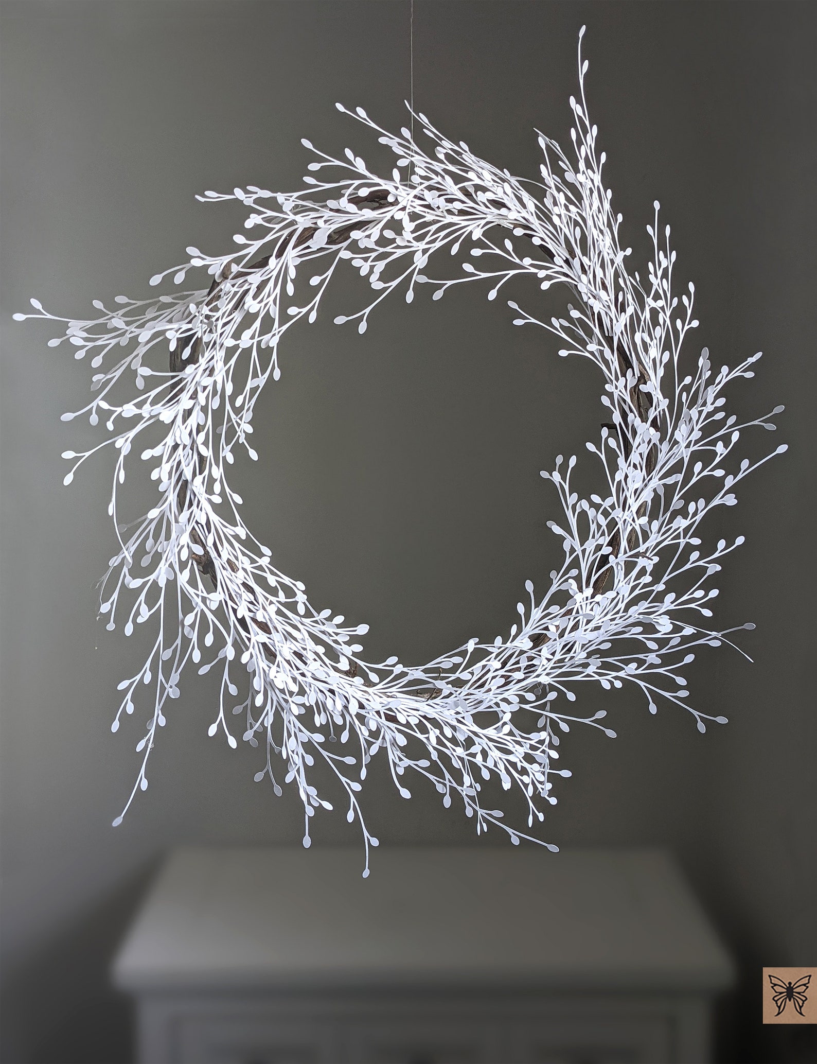 Fern & Willow Leaves SVG: Holiday Wreath Making (digital Download) - Etsy