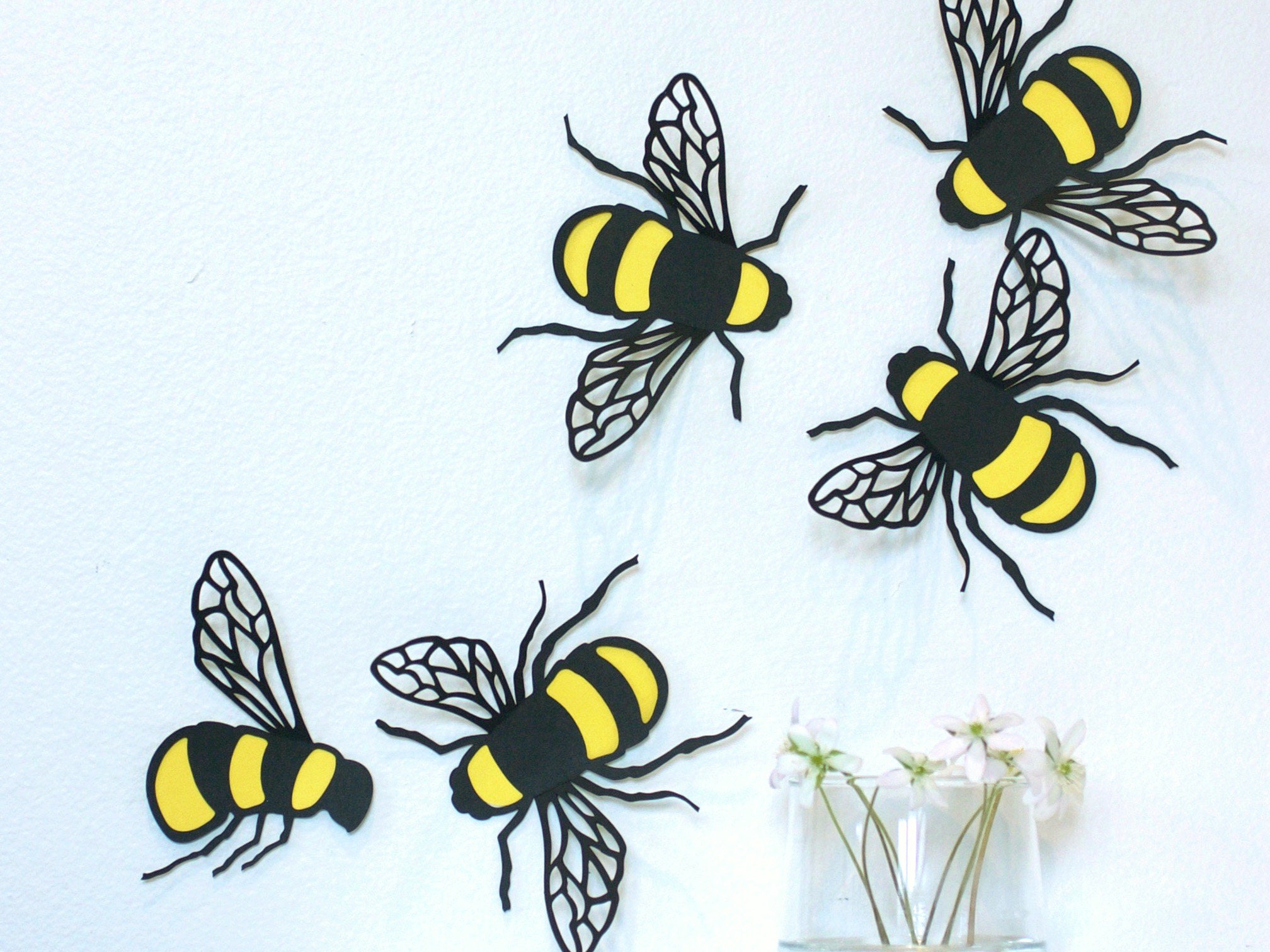 Bee SVG 3D Bee SVG Classroom Decoration - Etsy Canada