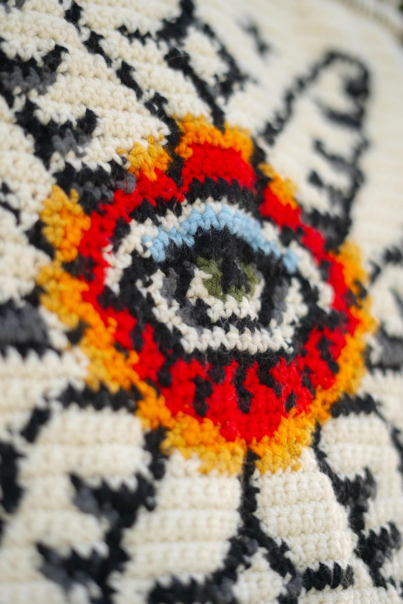 Crochet Pattern | Angel Tapestry | Wall Hanging | Instant Download ...