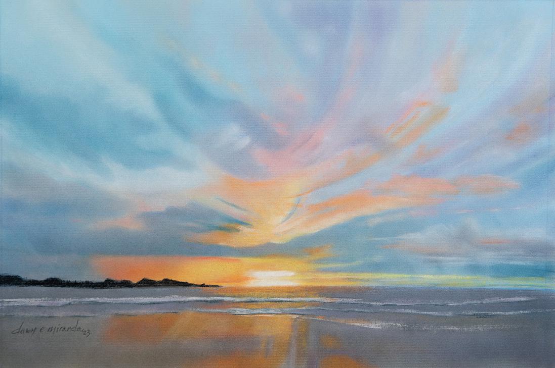 Original Watercolor Cards Original Painting Pastel Painting Frameable ...