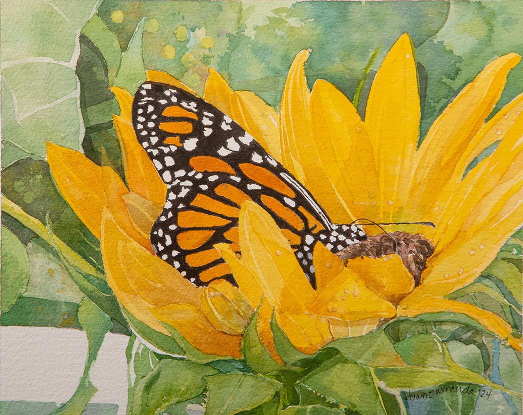 Original Watercolor Cards Original Painting Pastel Painting Frameable ...