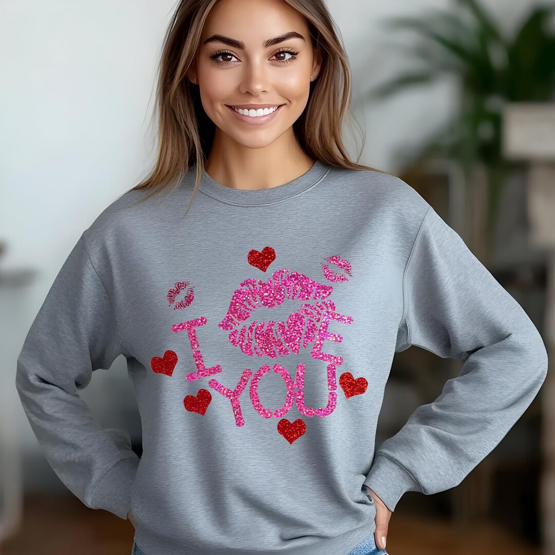 I Love You Design PNG, Valentine's Day Graphic PNG, Heart Valentine Png ...