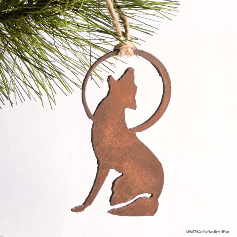 Coyote Metal Ornament by WATTO Distinctive Metal Wear Coyote - Etsy