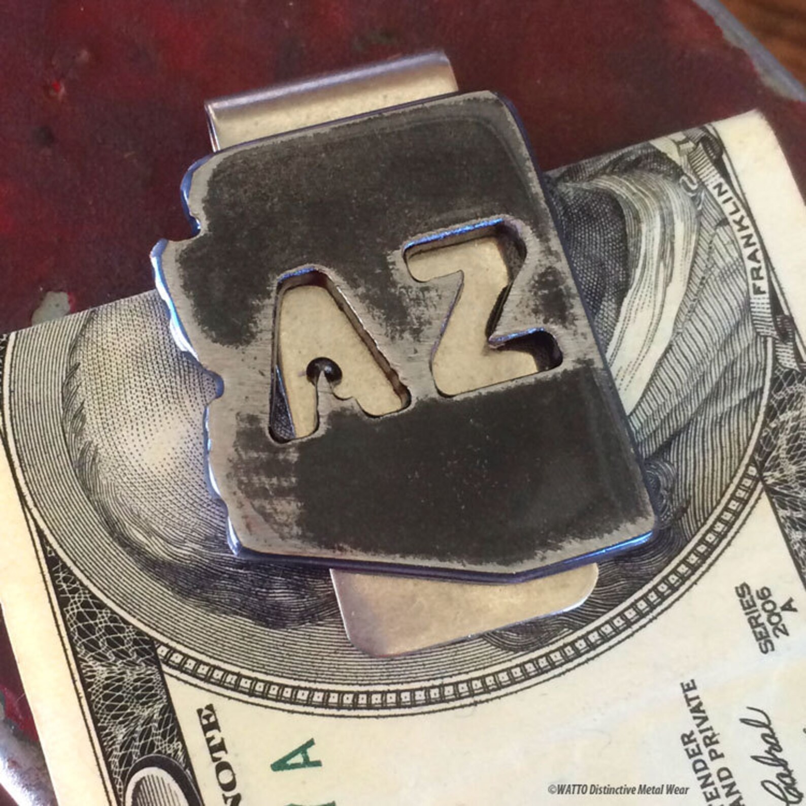 Arizona State Money Clip / WATTO Distinctive Metal Wear Metal - Etsy