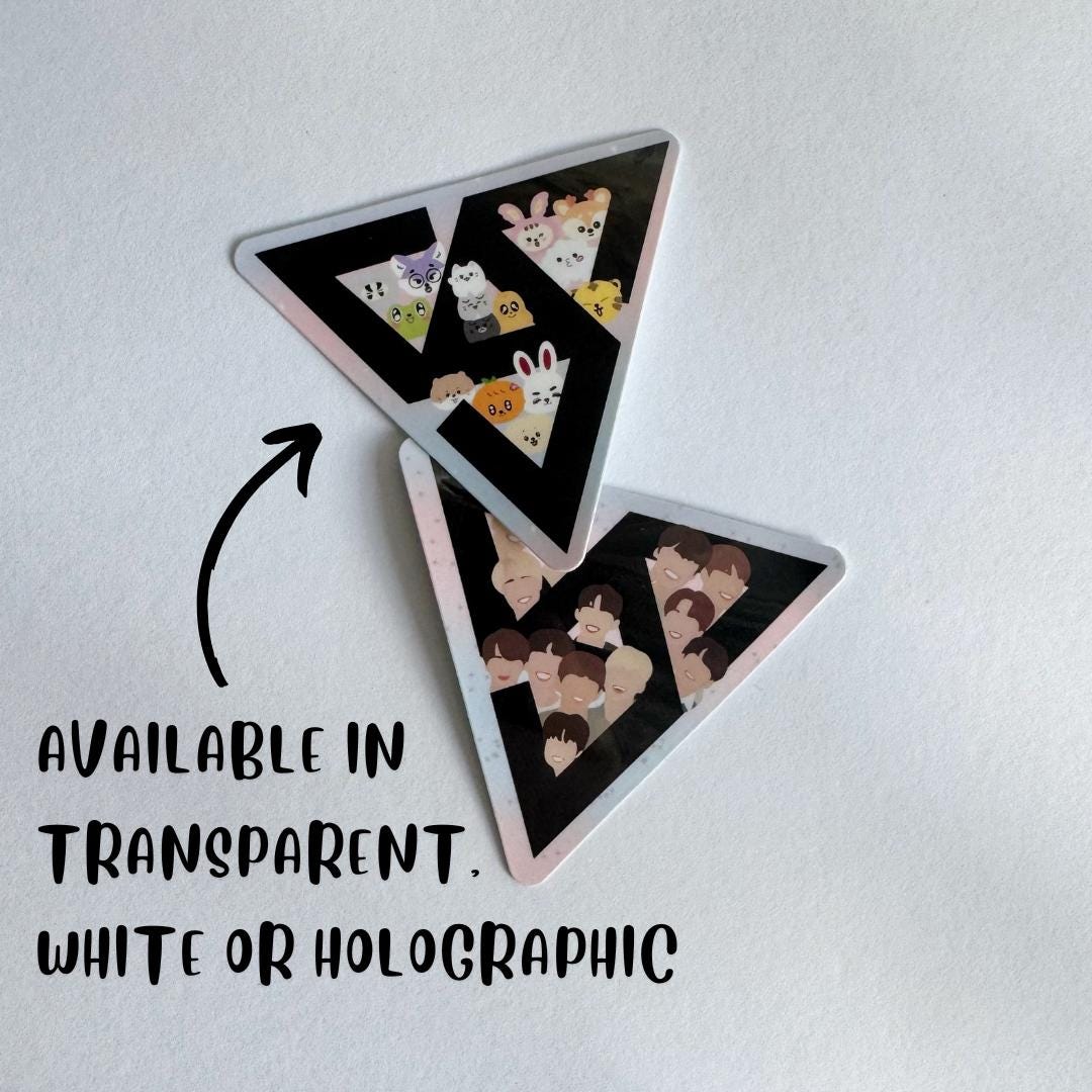 Kpop Diamond Die Cut Sticker (fanmade / Cartoon Drawing / Diamond ...