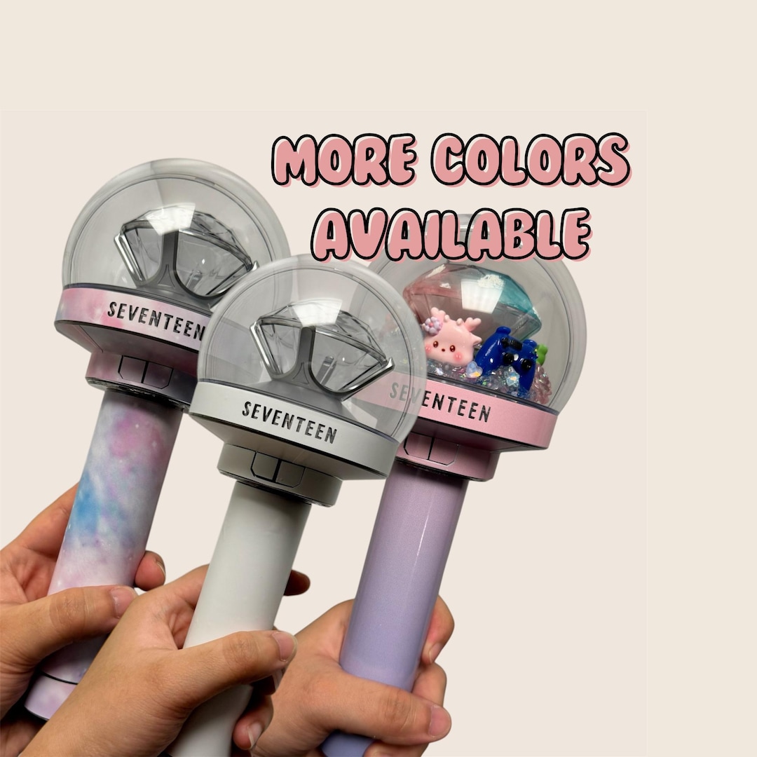 Seventeen Carat Bong Light Stick V3 Vinyl Skin Wrap SVT / Kpop / Decal ...