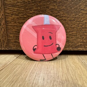 Custom Design Pin Button Accessory Battle for Dream Island BFDI ...