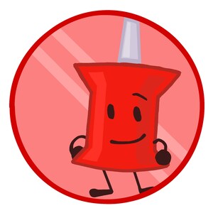 Custom Design Pin Button Accessory Battle for Dream Island BFDI ...