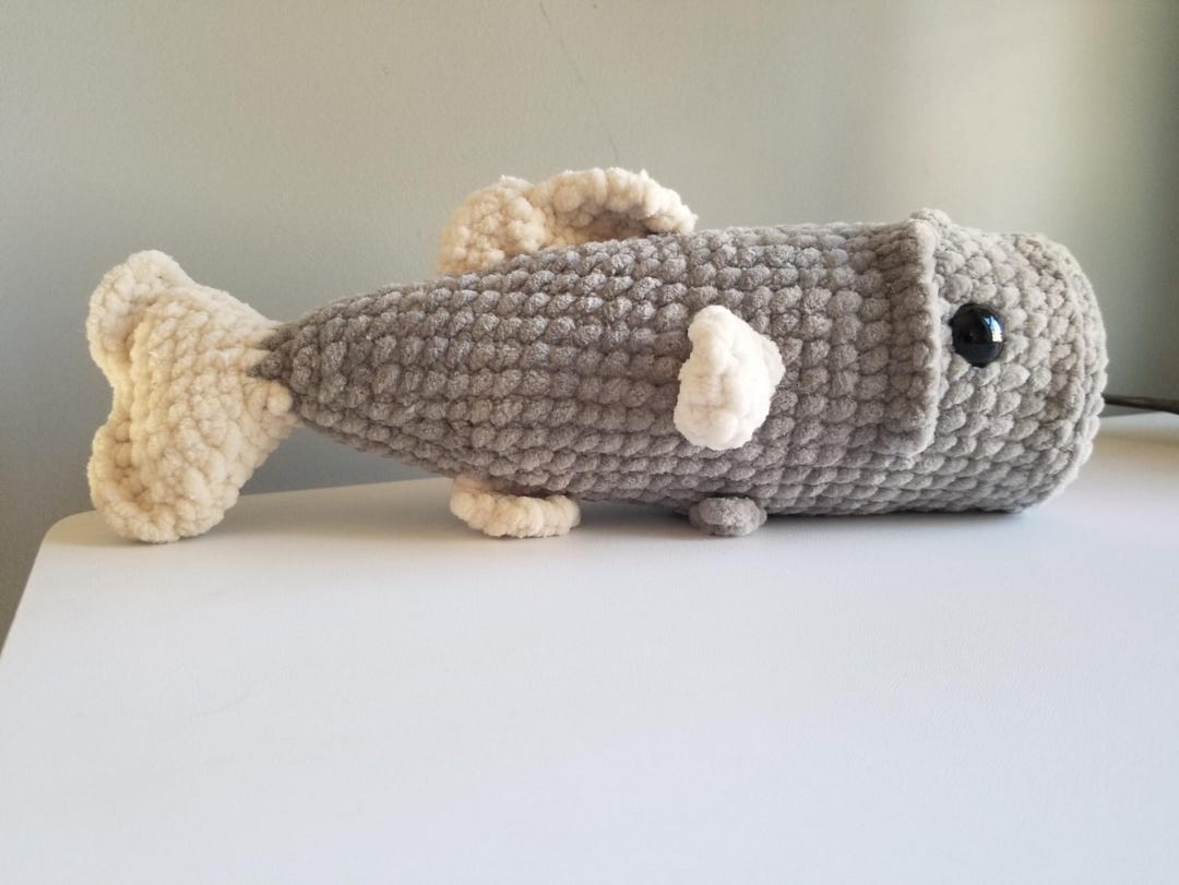 Crocheted Bass Fish - Etsy