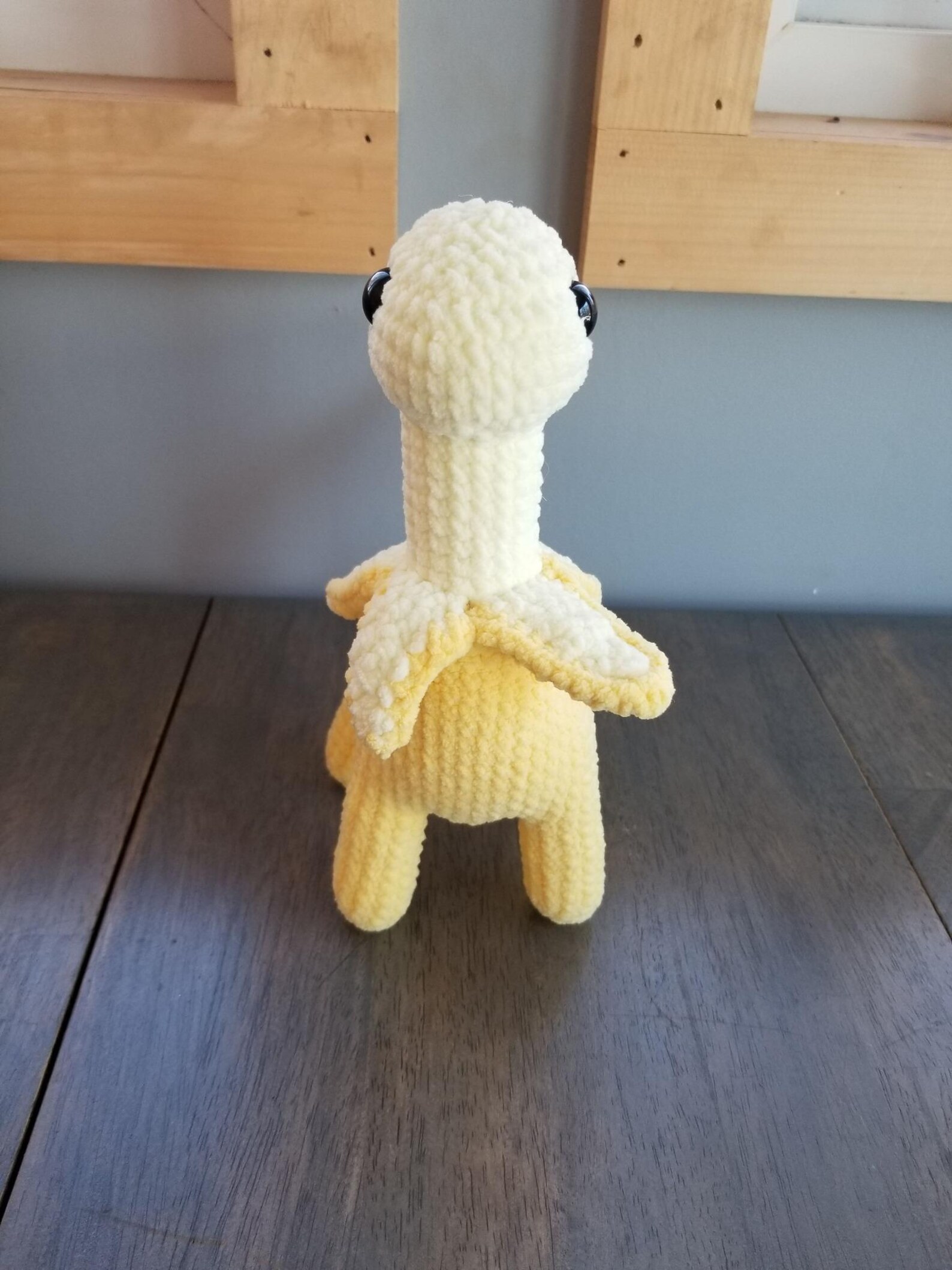 Crochet Bananasaurus Plushie *made to Order* - Etsy