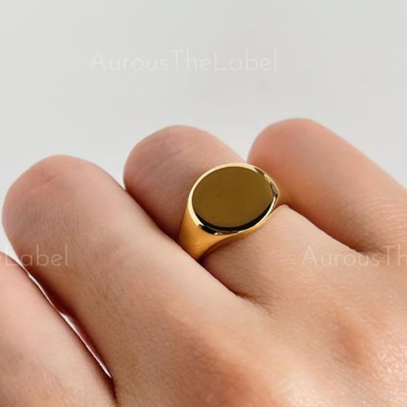 Bold Gold Ring - Etsy