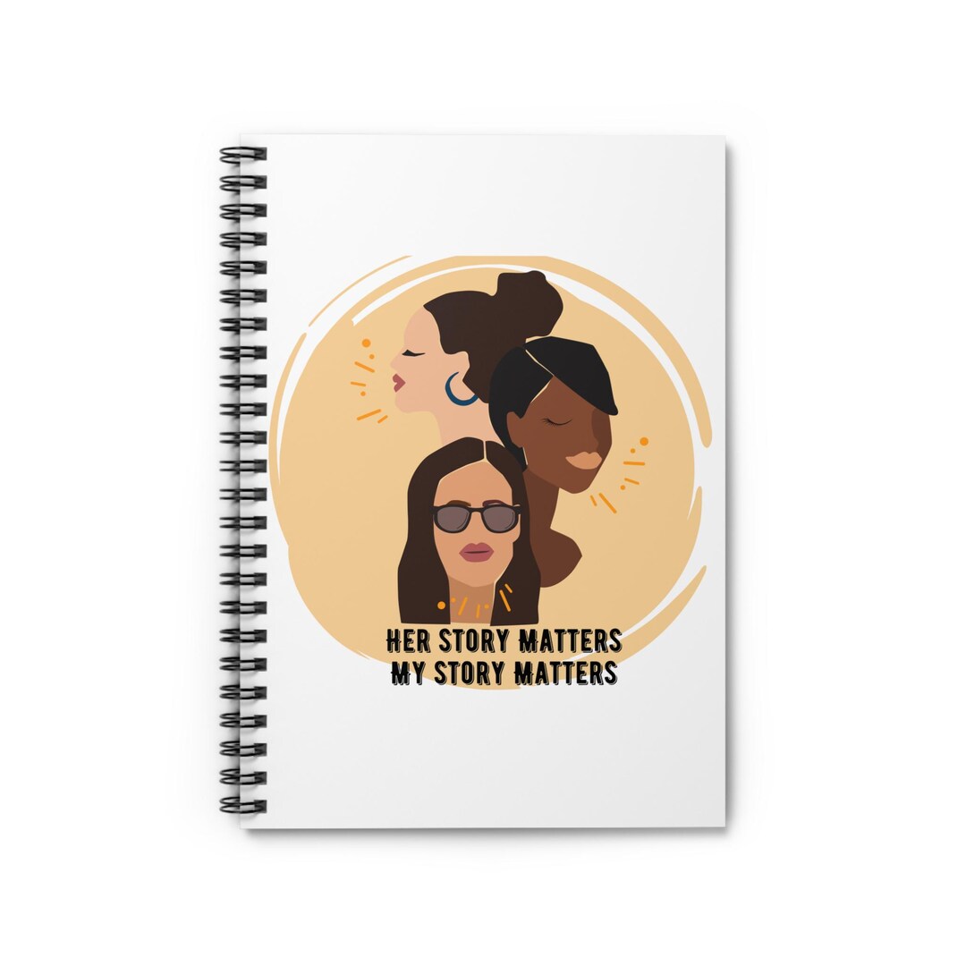Her Story Matters Spiral Notebook: Inspirational Journal for Women - Etsy