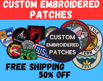 Custom Iron on Patch - Etsy