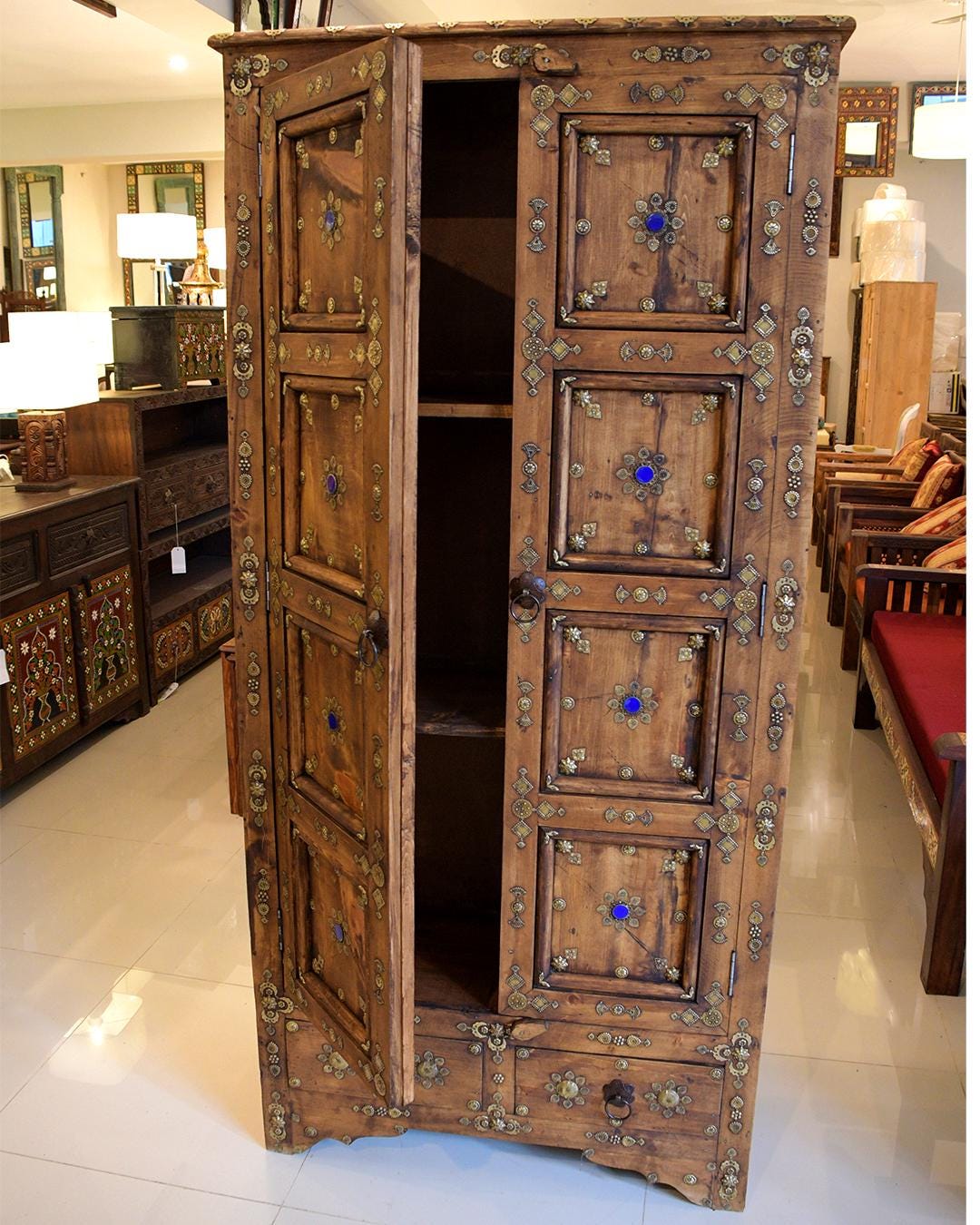 Luxury Handmade Turkan Almirah – Solid Pine Wood Wardrobe With Lifetime ...