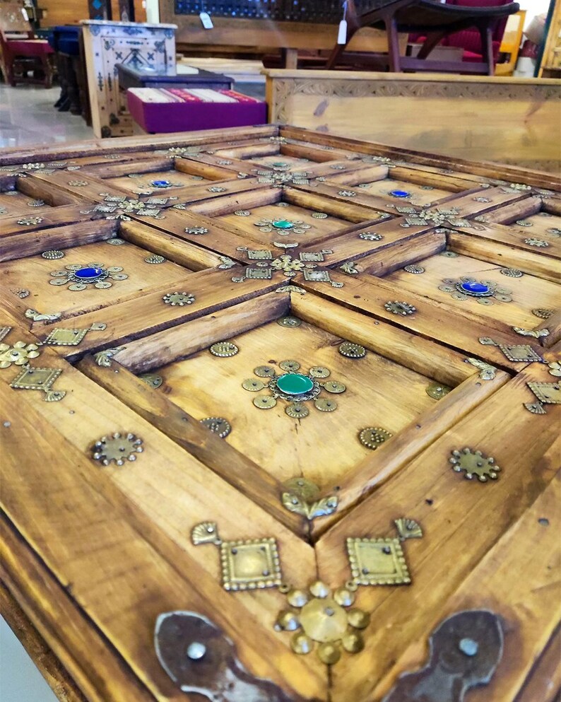Handmade Turkan Square Center Table – Solid Wood Coffee Table - Etsy
