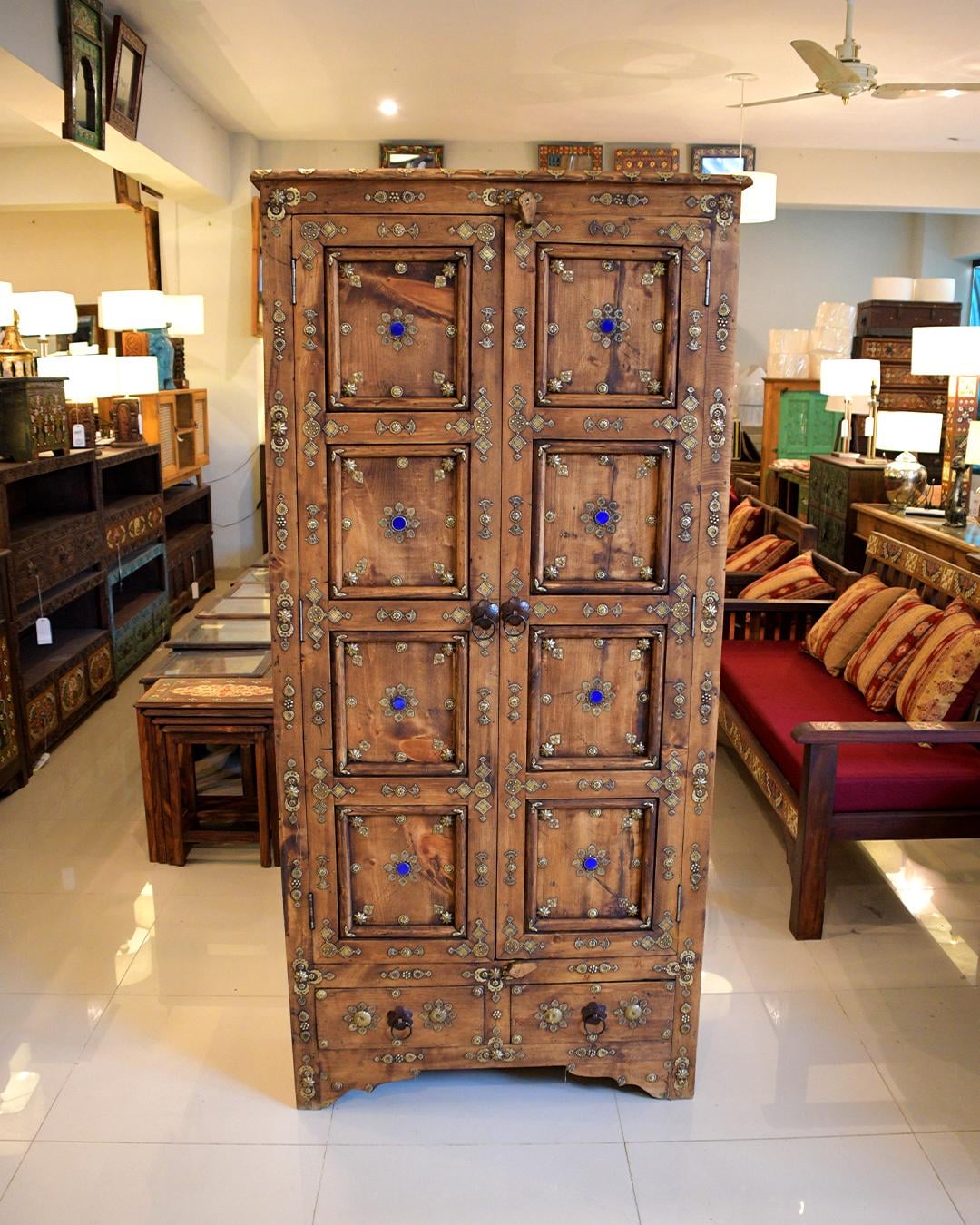 Luxury Handmade Turkan Almirah – Solid Pine Wood Wardrobe With Lifetime ...