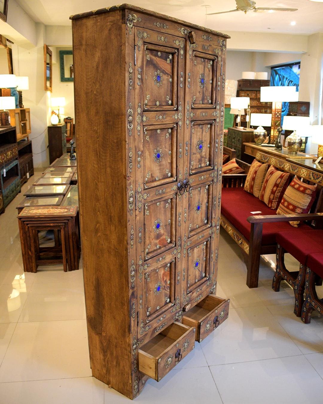 Luxury Handmade Turkan Almirah – Solid Pine Wood Wardrobe With Lifetime ...
