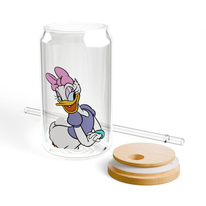 Disney Colletion Mickey Mouse and Friends Coffee Glass Cup, Drinkware ...
