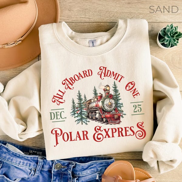 Polar Express Shirt - Etsy