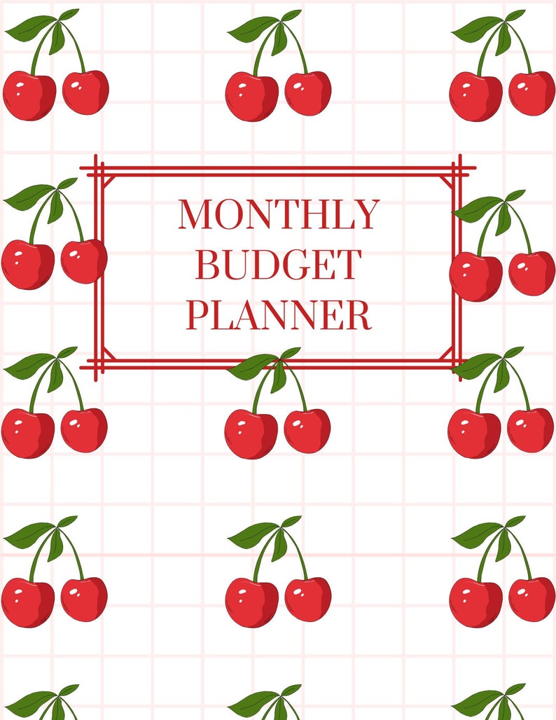 Monthly Budget Planner | Printable Financial Planner | 2025 Budgeting ...