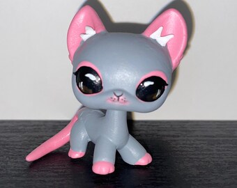 Littlest Pet Shop Greyhound Adorable Realistic Custom With Green Eyes ...