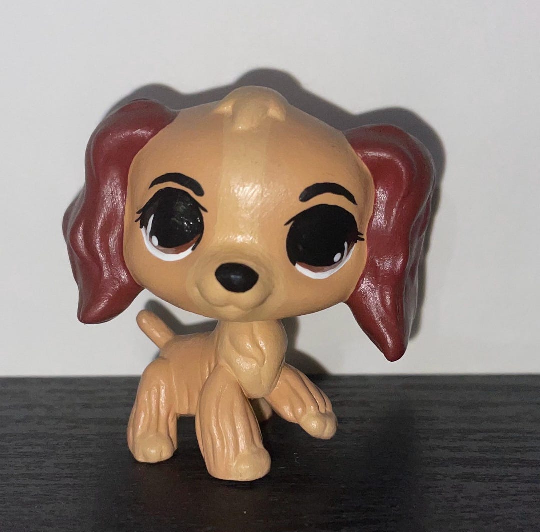 Littlest Pet Shop “lady” Custom Cocker Spaniel - Etsy
