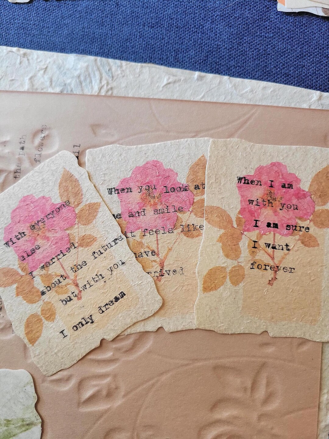 Set of 3 Love Note Poems - Etsy