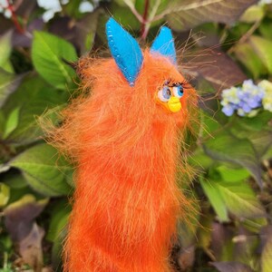 Thin Long Furby Inspired Posable Plush Handmade - Etsy