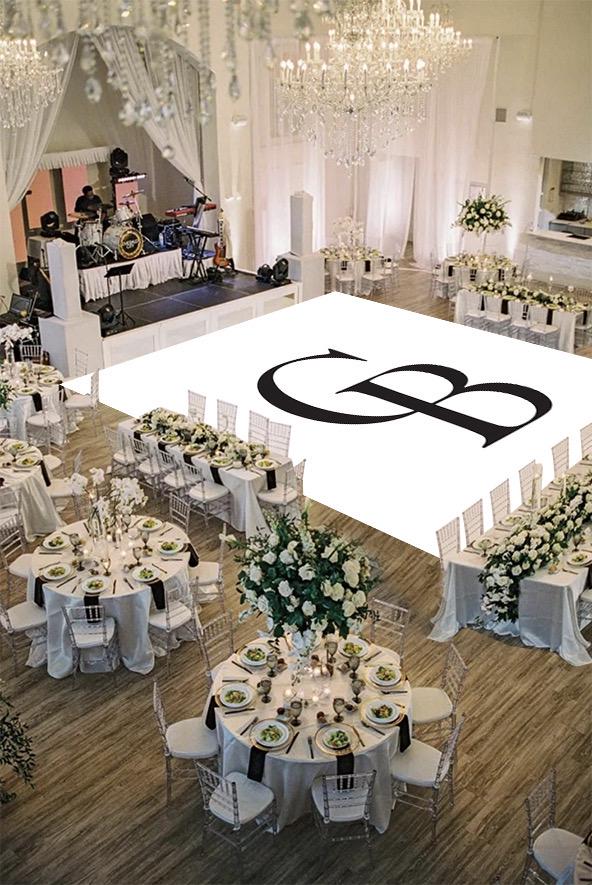 Custom Dance Floor | Dance Floor Decal | Wedding Dance Floor | Wedding ...