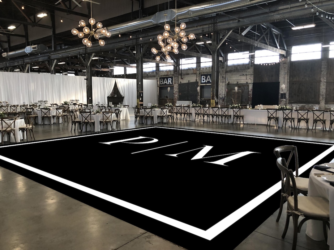 Custom Dance Floor | Dance Floor Decal | Wedding Dance Floor | Wedding ...